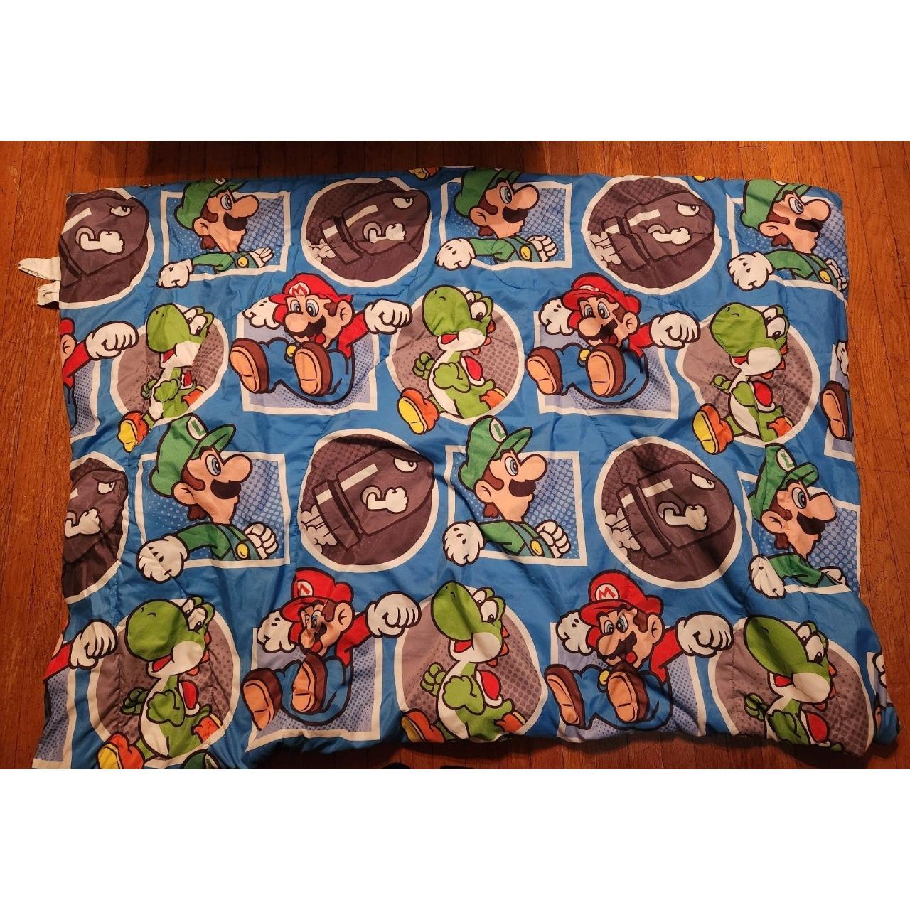 Super Mario Reversible Comfortor Size Twin Super... - Depop