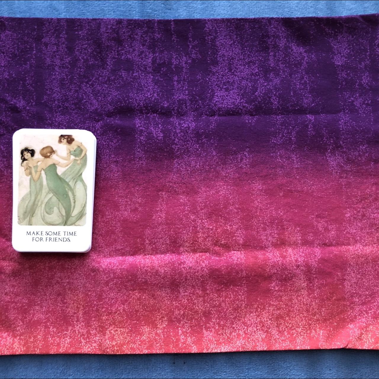 Handmade, reversible, Tarot card cover/mats. These... | Depop