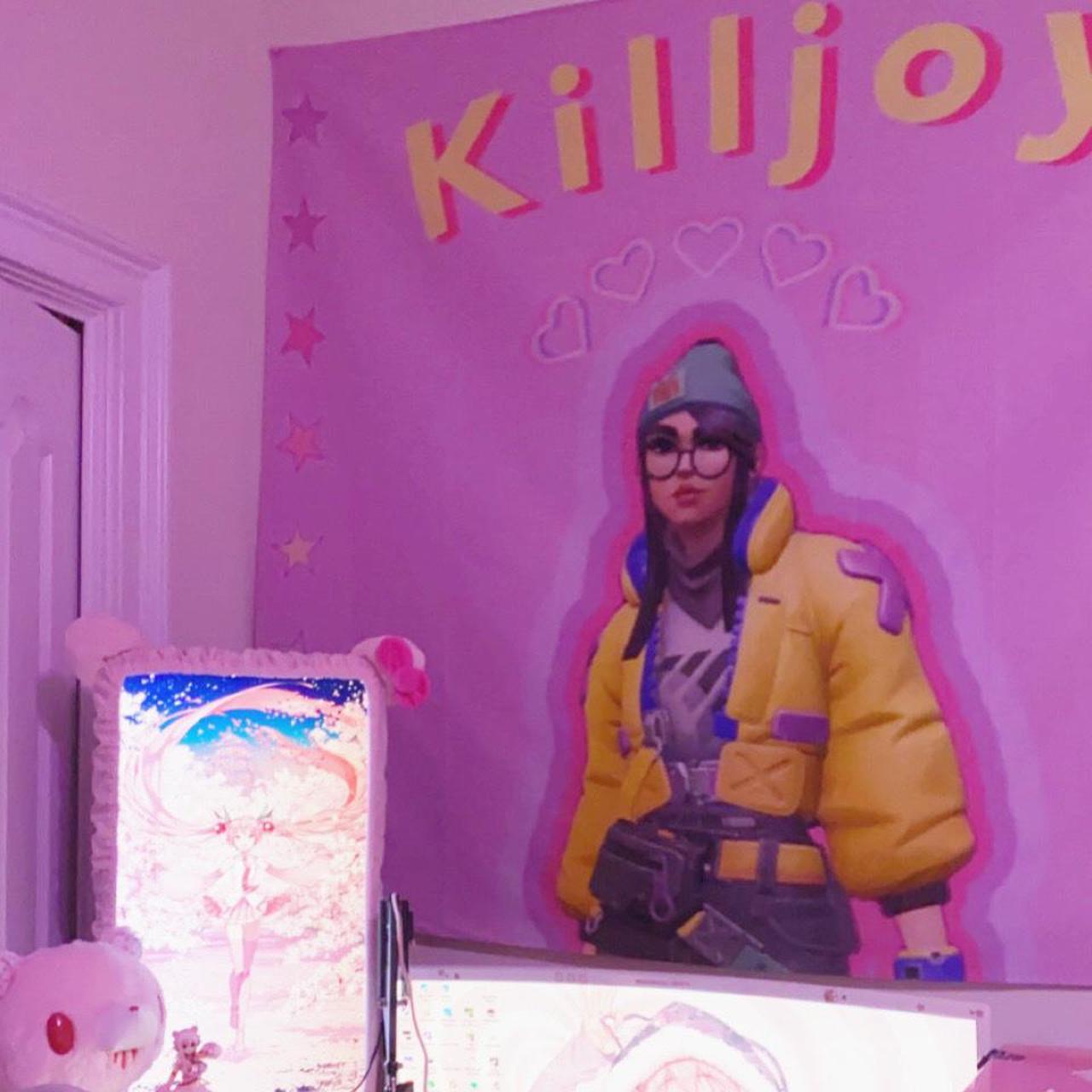 MESSAGE BEFORE BUYING! Super cute killjoy VALORANT... - Depop