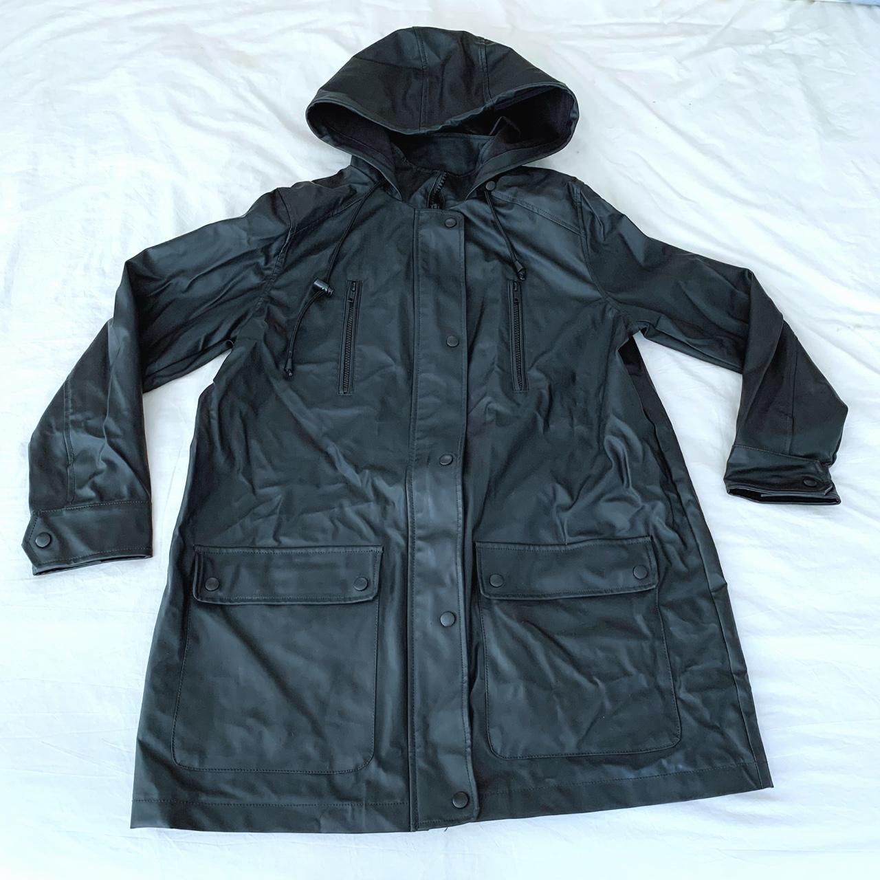 UO RUBBER RAIN JACKET Love this jacket and brought... - Depop