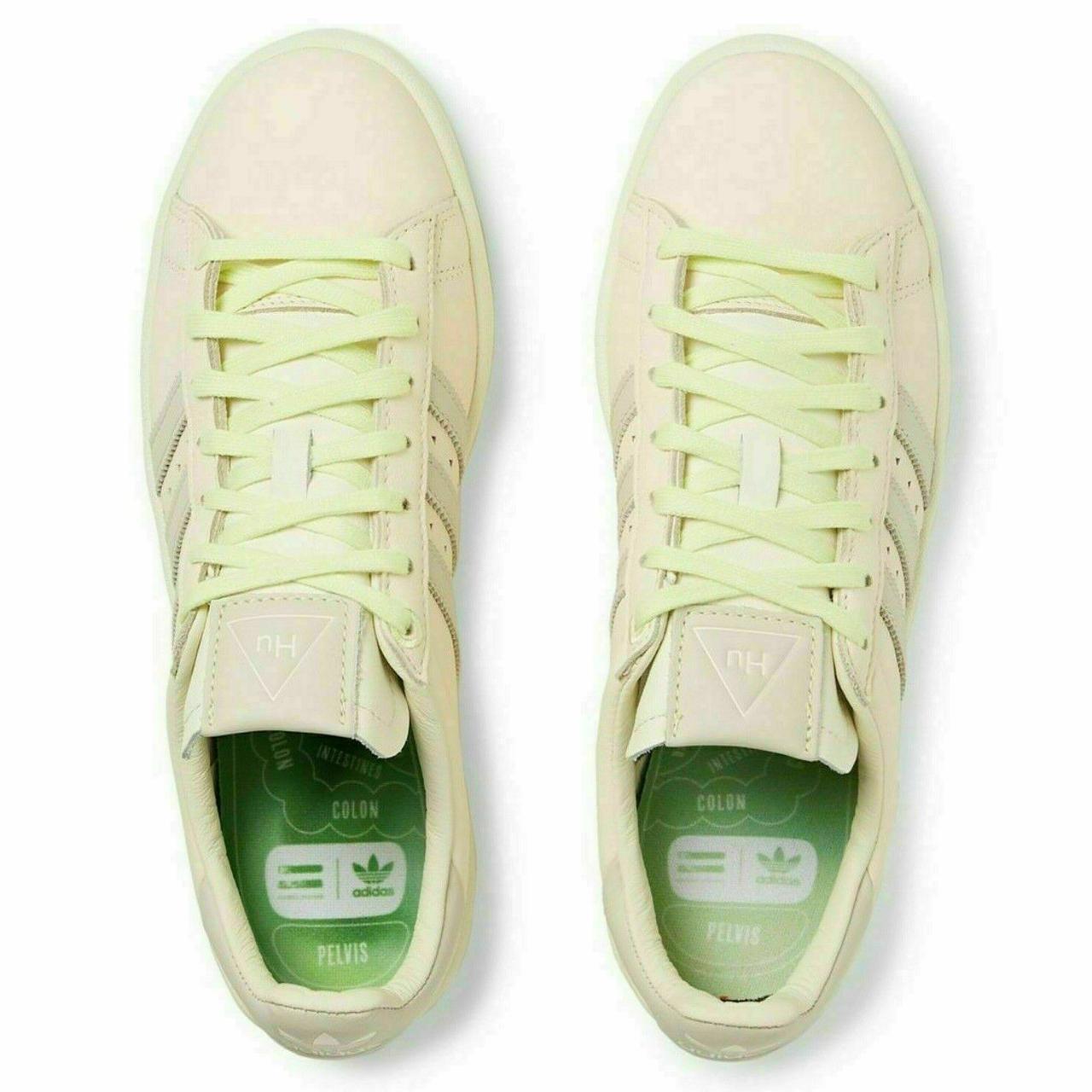 Adidas Pharrell Williams Campus Cream White Trainers... - Depop
