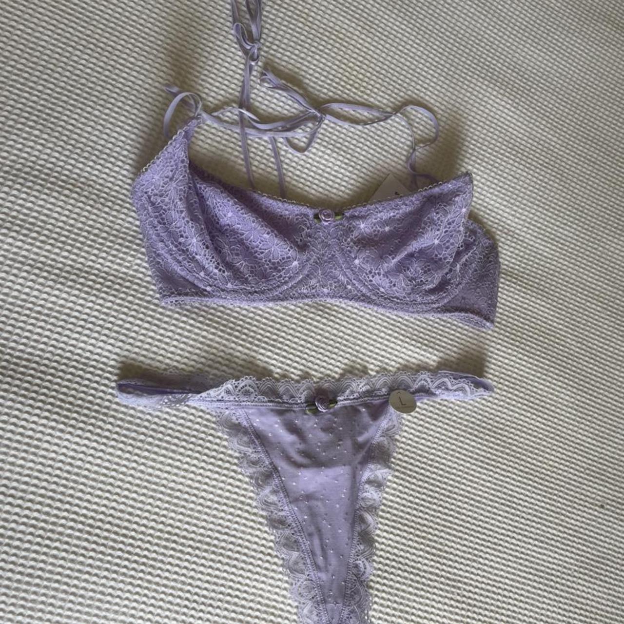 Brand new cotton on lingerie set! Super cute... - Depop