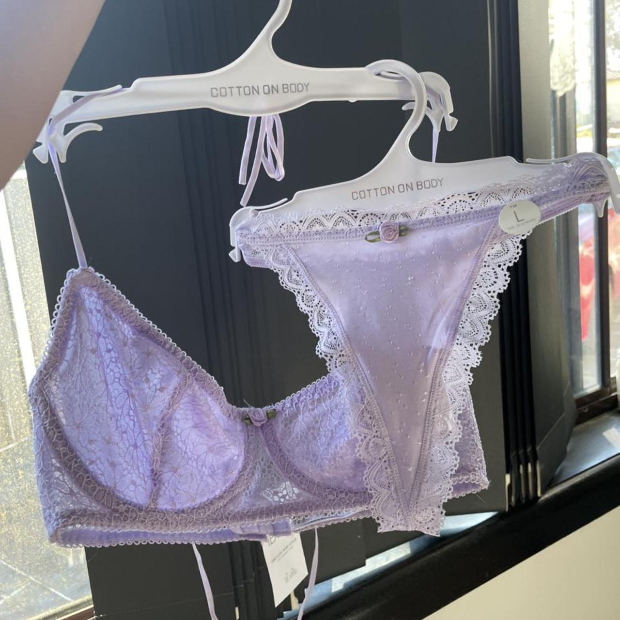 Brand new cotton on lingerie set! Super cute... - Depop