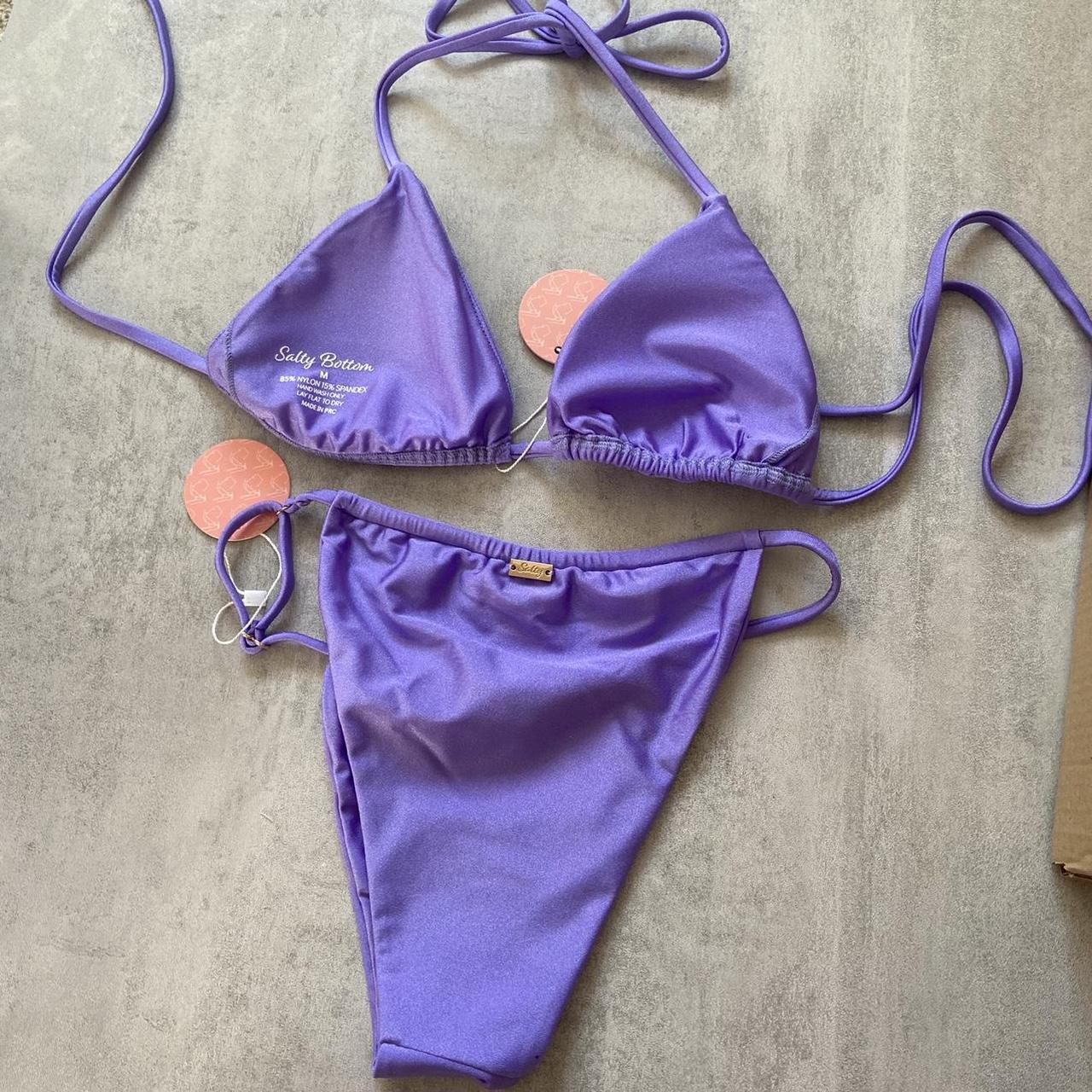 Women's Purple Bikinis-and-tankini-sets | Depop