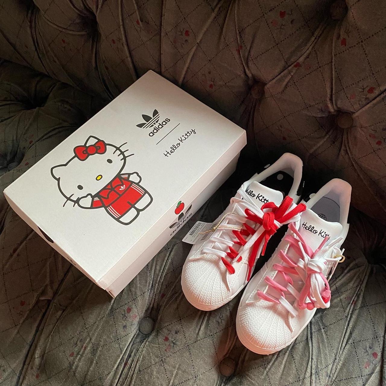 Adidas x Hello Kitty Superstar Sneaker NEW!! Just... - Depop
