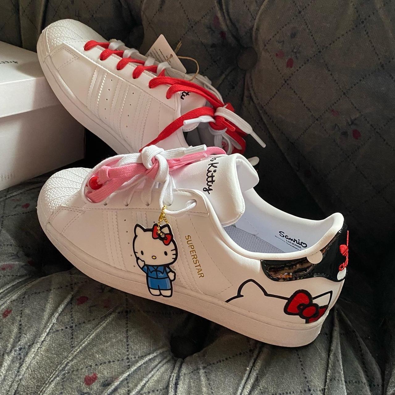 Adidas x Hello Kitty Superstar Sneaker NEW!! Just... - Depop