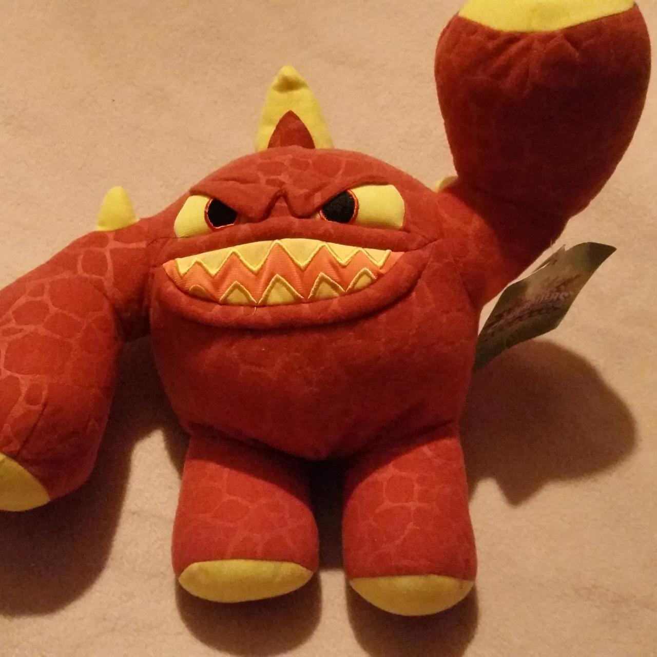ERUPTOR SKYLANDERS NEW WITH TAGS PLUSH TOY... - Depop