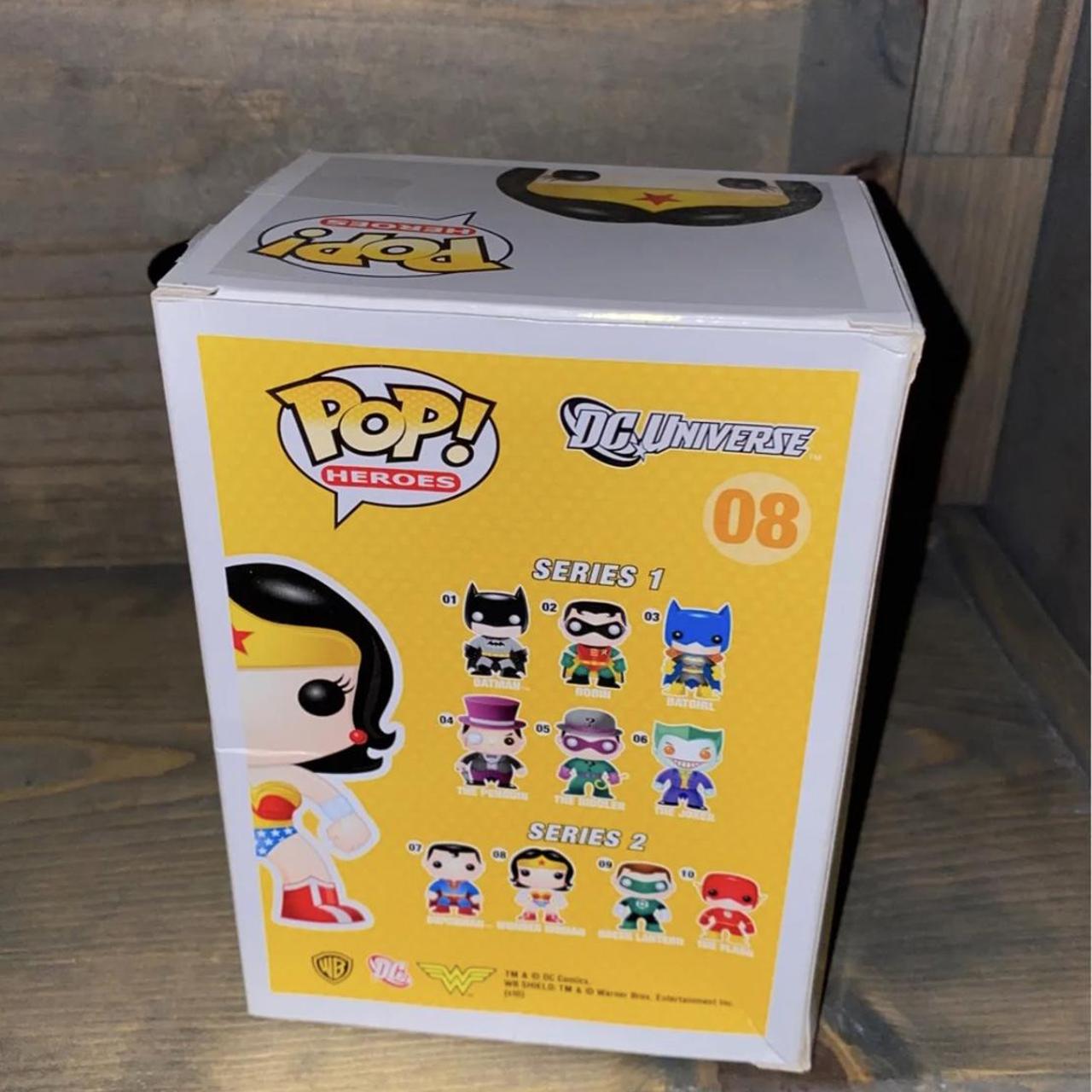 Funko pop Wonder Woman #08 vinyl figurine. Vaulted.... - Depop