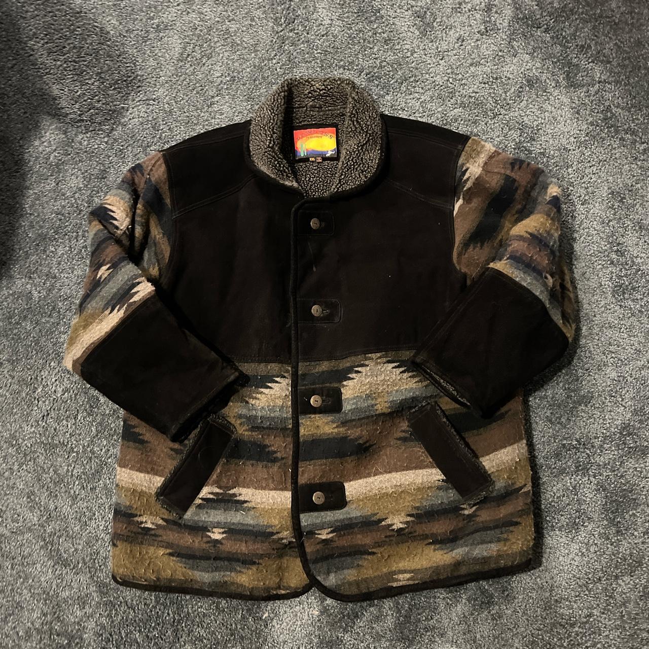 vintage designer lawless by ardeny jacket Suede... - Depop