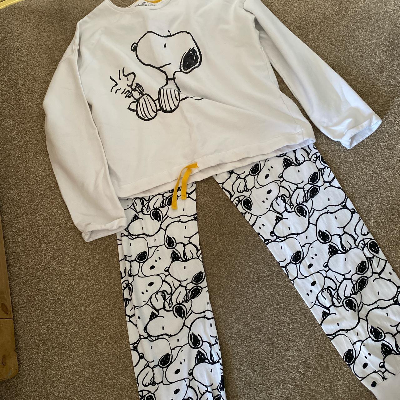 Snoopy peanuts M&S pjymas/pajamas Kids 12-13 Thick... - Depop