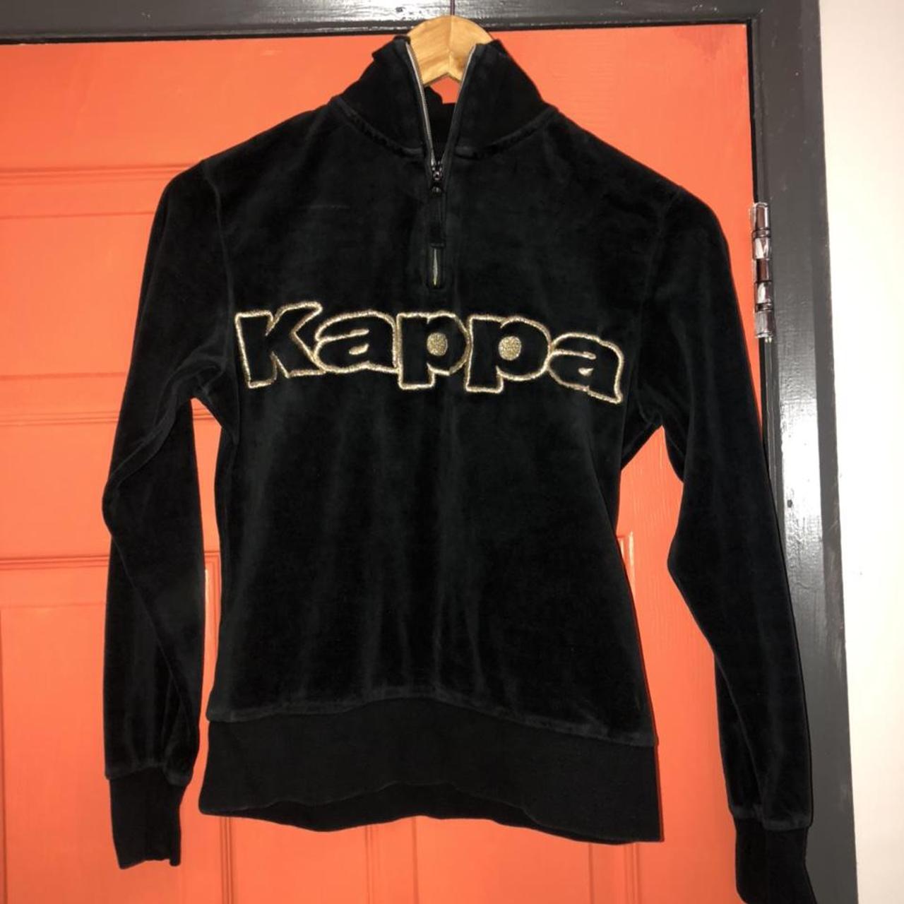 Vintage kappa half zip velour similar to juicy... - Depop