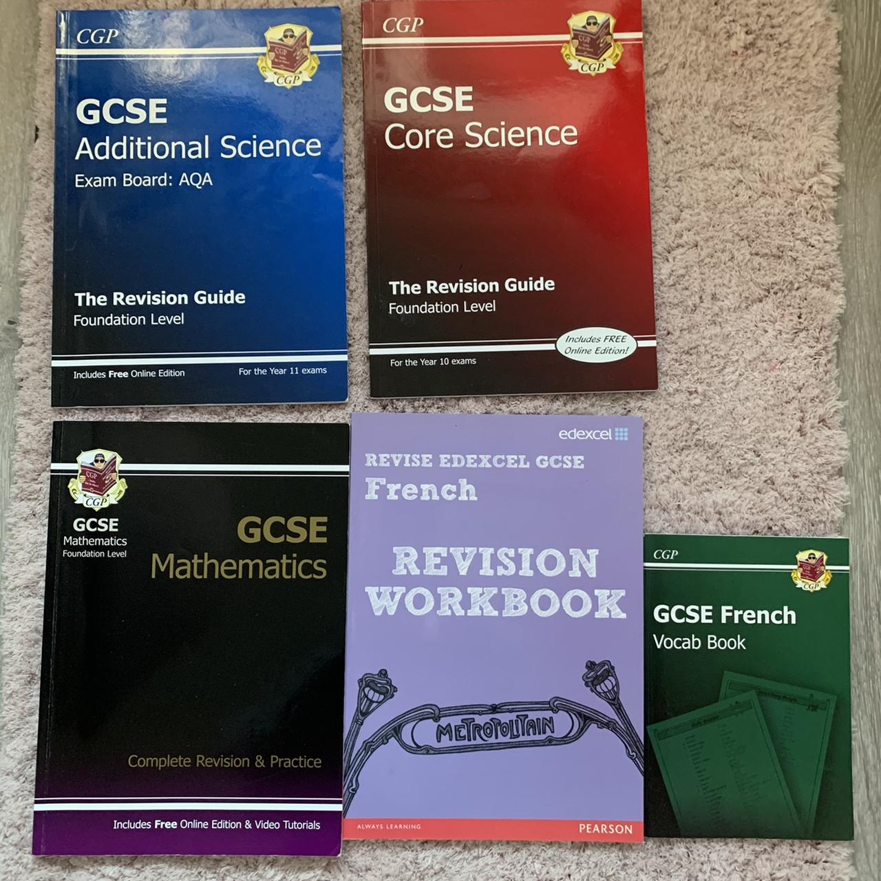 school gcse textbooks can either sell as bundles or... - Depop