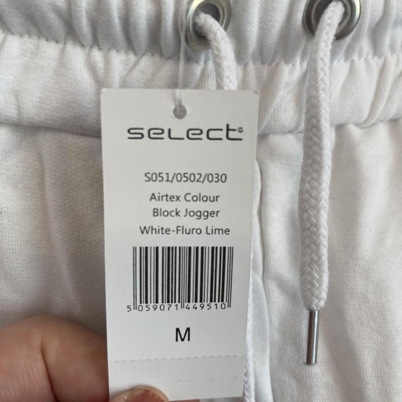 Select Fashion Women's White and Green Joggers-tracksuits | Depop