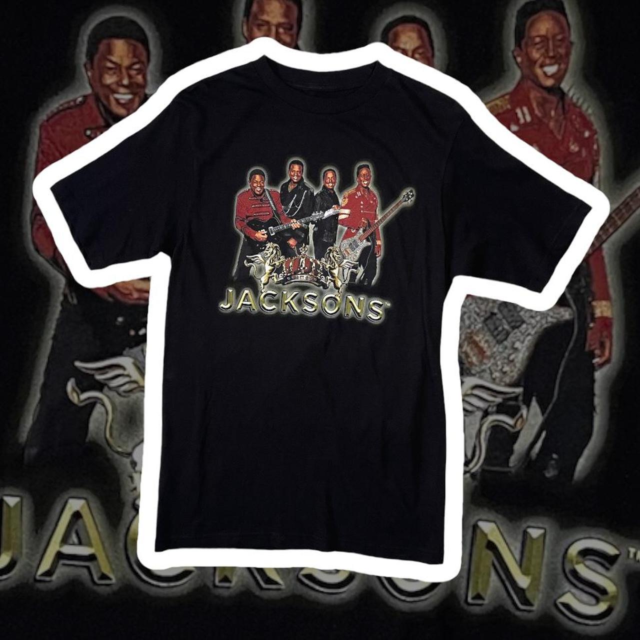 Vintage Early 00s Jackson’s Band Tee Slim-fit... - Depop