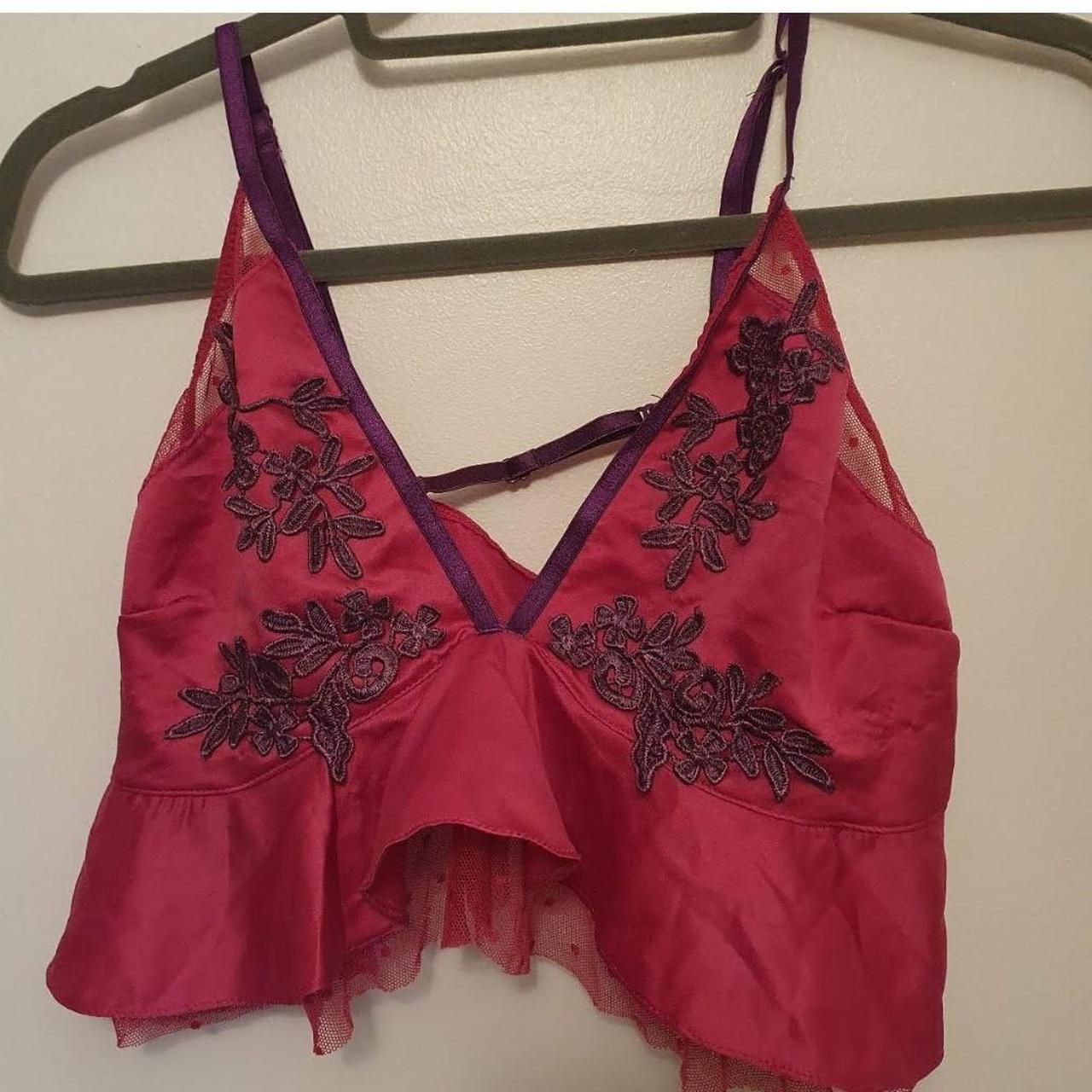 Ann summers dakota pink bralet set Bra and booty... - Depop