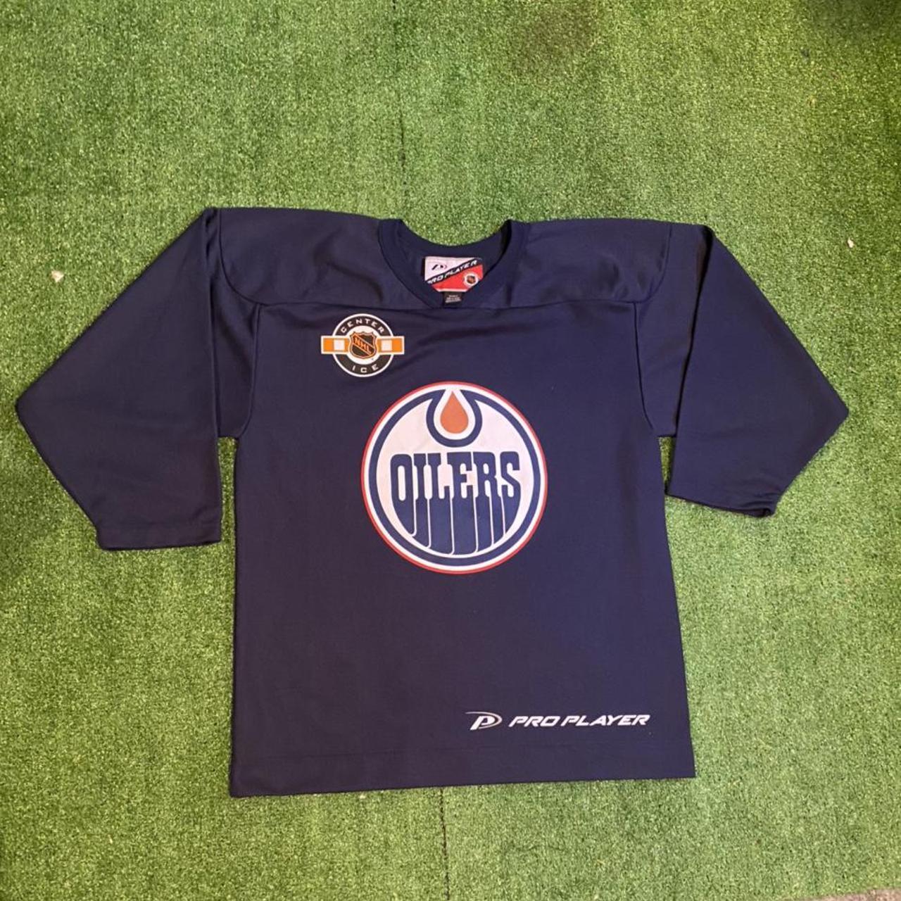 Vintage Edmonton Oilers hockey jersey Mint... - Depop
