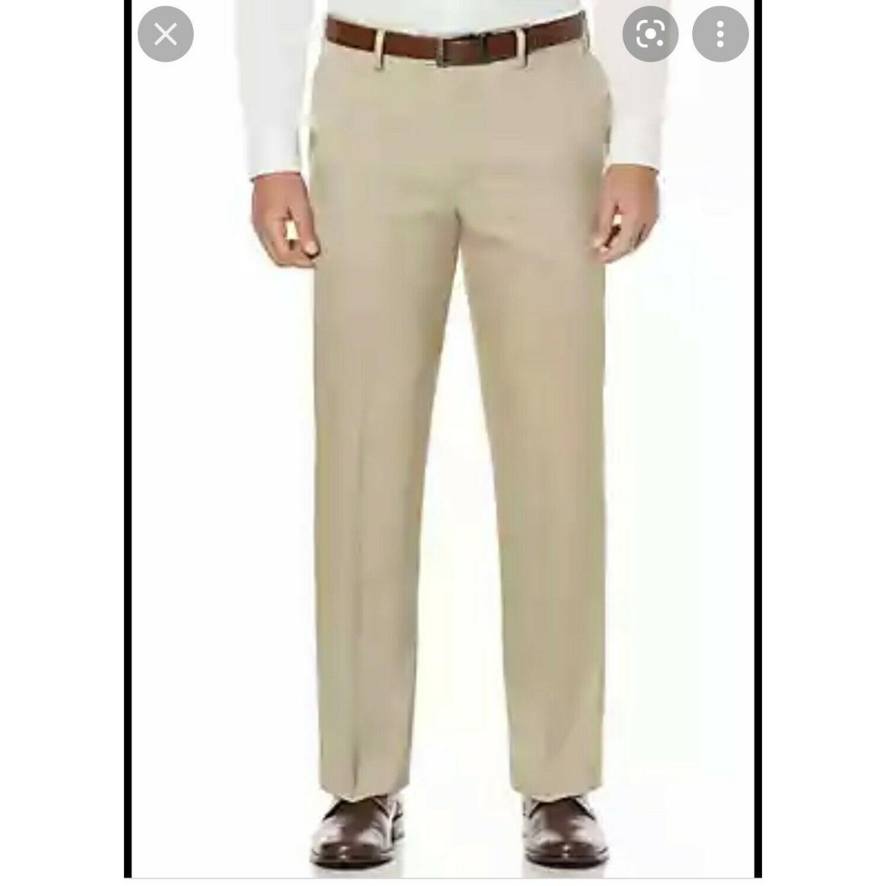 Savane Men's Flat Front Performance Chino, Tan, Size... - Depop