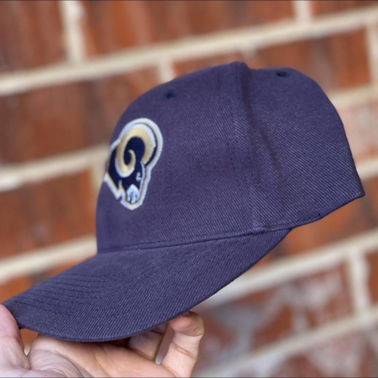 Vintage 90s Game Day NFL Los Angeles Rams Cap... - Depop