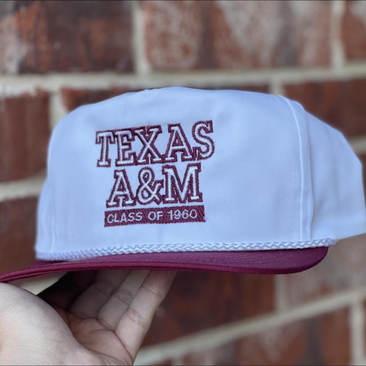 Vintage Crazy Texas A&M “Class of 1960” Rope Brim... - Depop