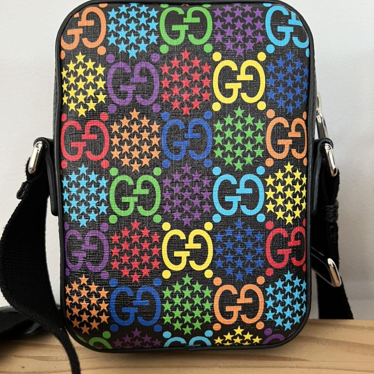 Gucci Psychedelic Messenger Crossbody... - Depop