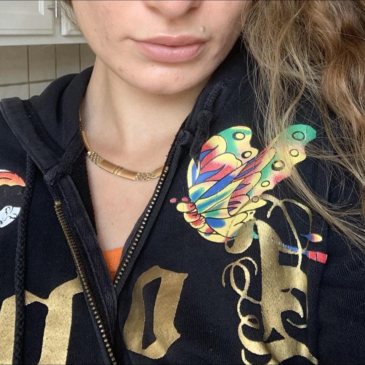 Ed Hardy Women's multi Jacket | Depop