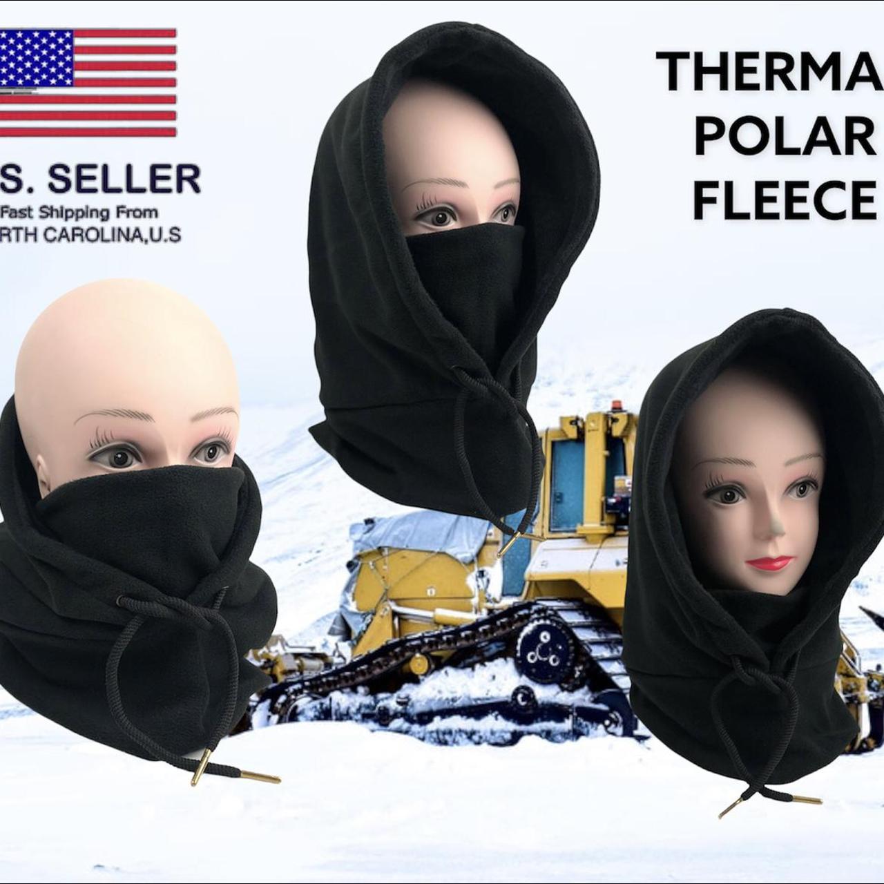 Men women New Fleece Neck Warm Balaclava Work Full... - Depop