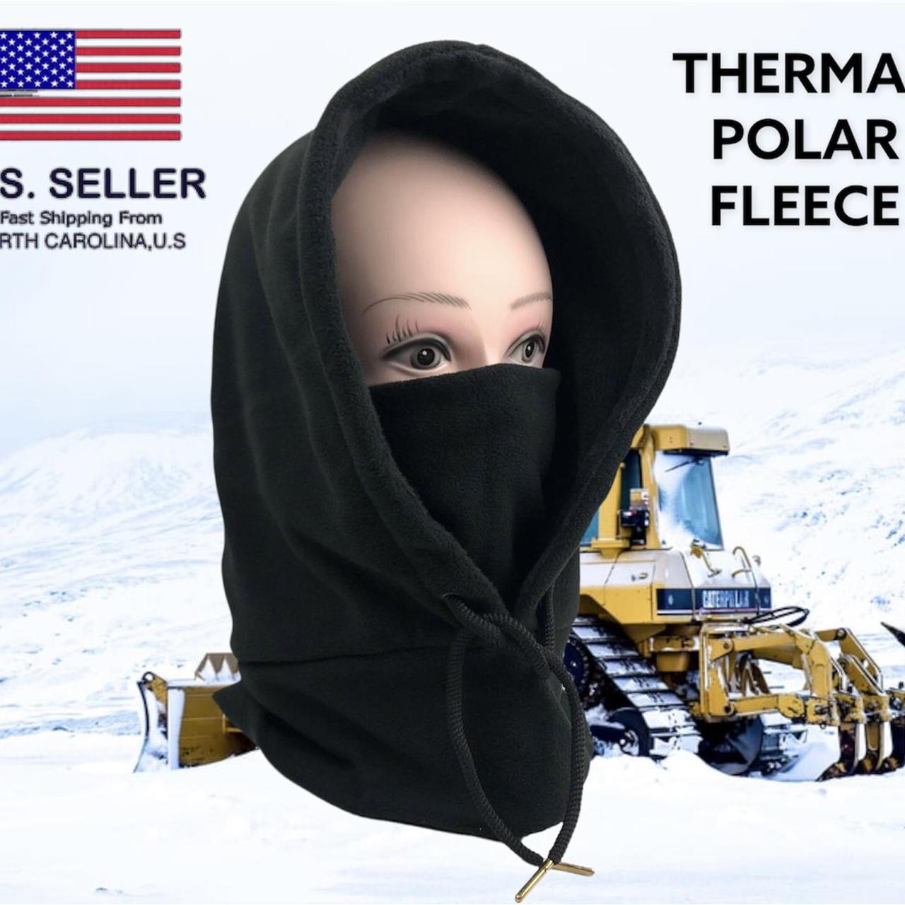 Men women New Fleece Neck Warm Balaclava Work Full... - Depop