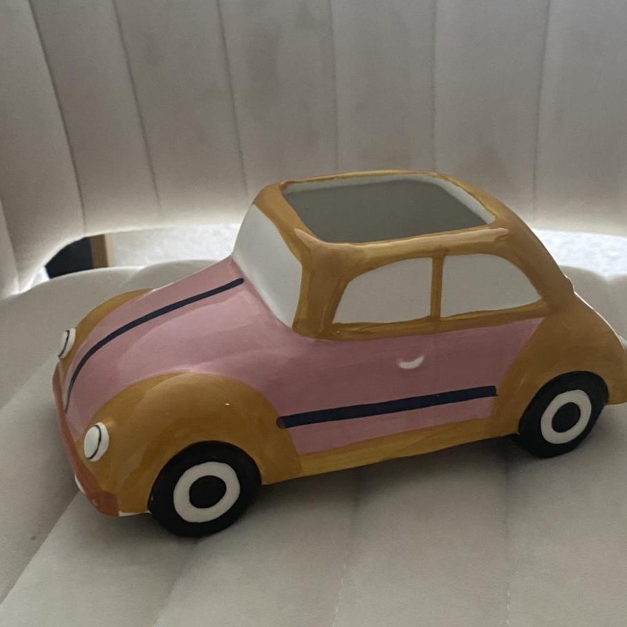 Super cute car shaped plant pot/ Pen holder Has a... - Depop