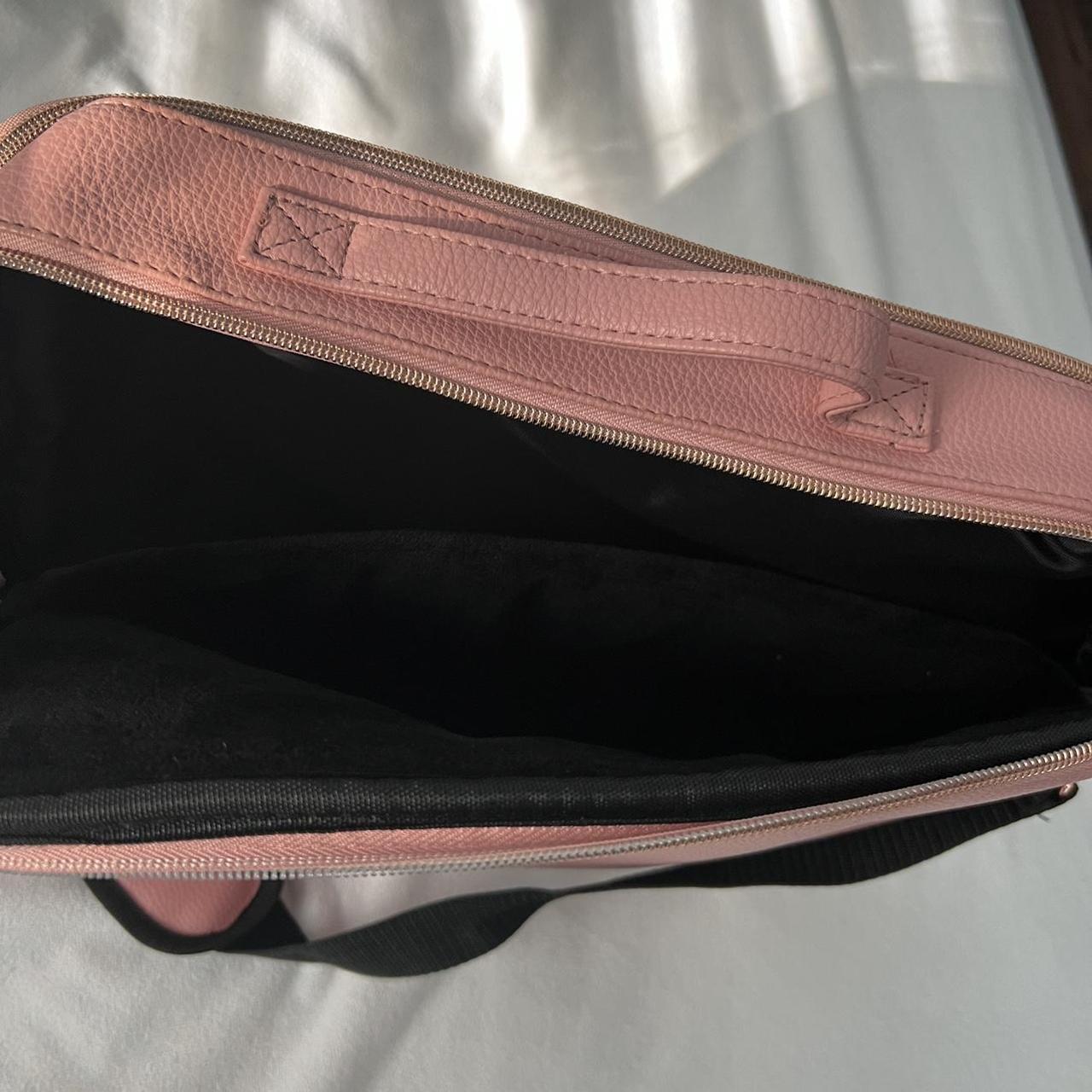 Typo Pink Laptop Messenger Bag ☆ fits a MacBook Air... - Depop