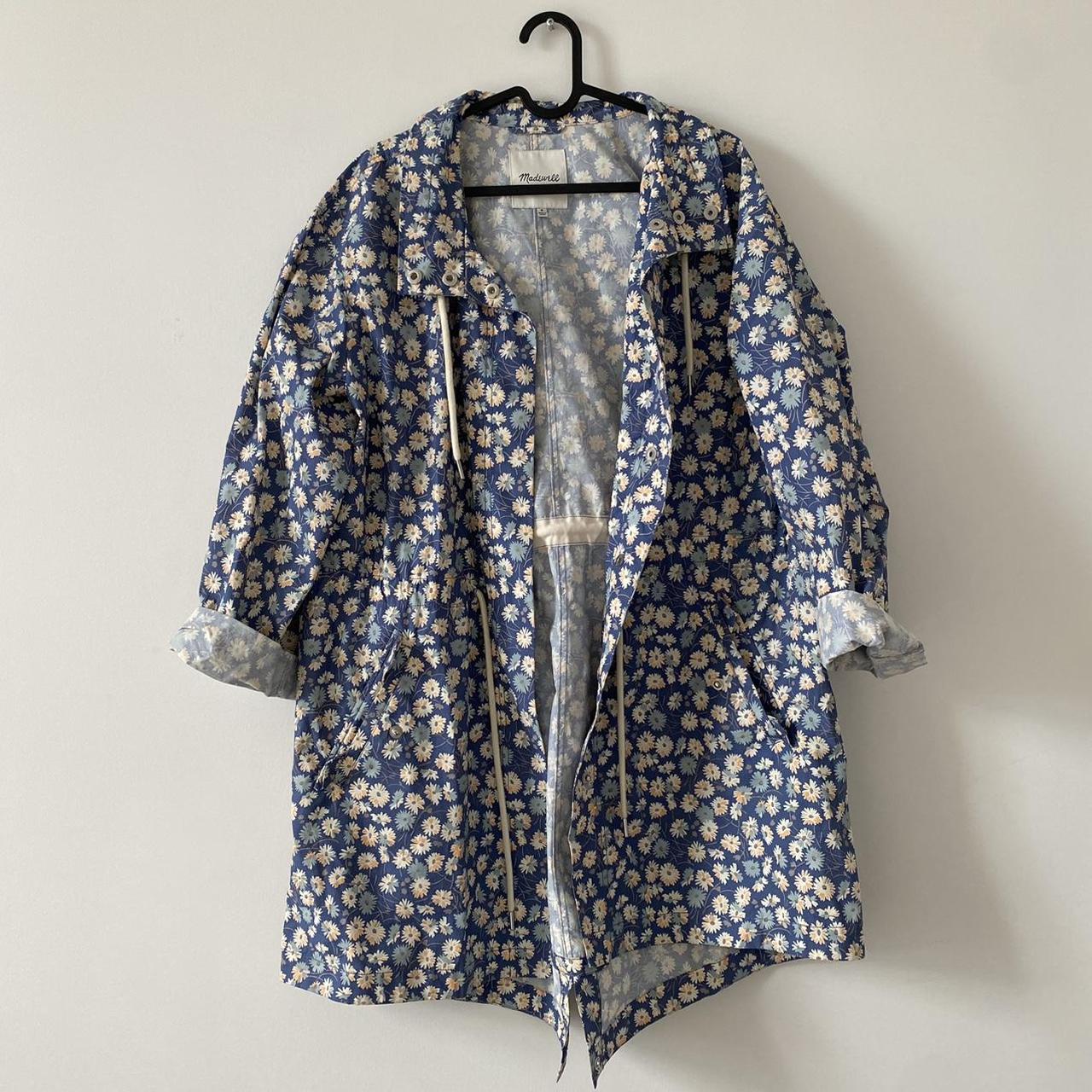 Colorful flower pattern light raincoat ☔️ Worn... - Depop