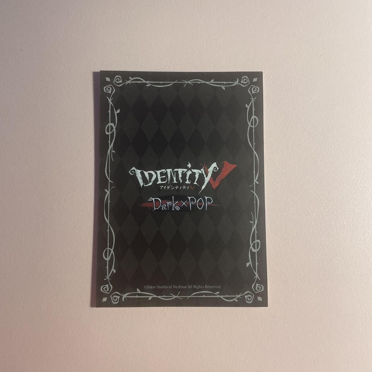 identity v / dark x pop servais card 🌿 #idv... - Depop
