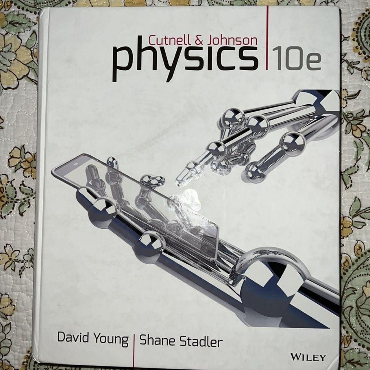 Cutnell & Johnson Physics 10e Textbook Back cover is... - Depop