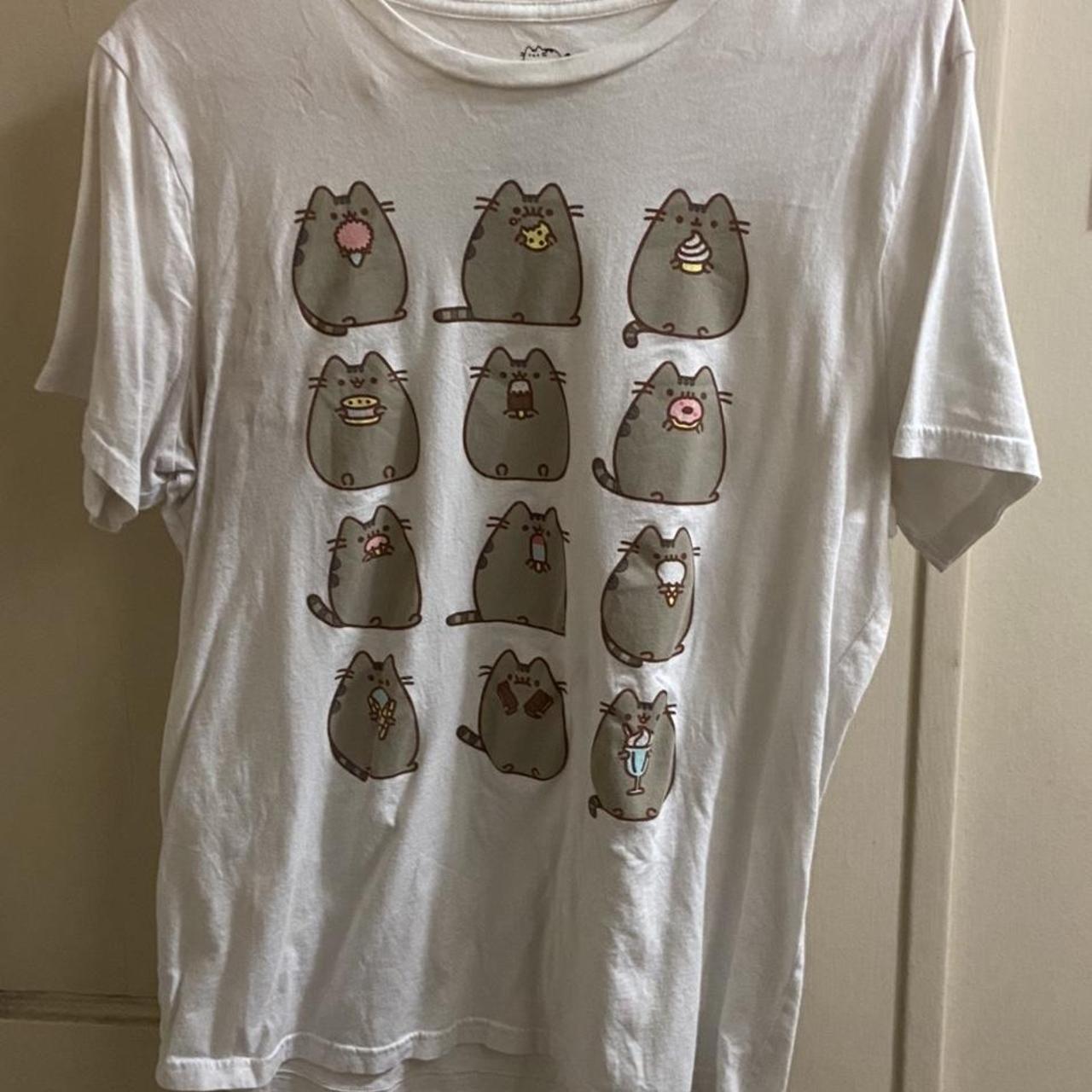 Pusheen the cat shirt [LG] Pusheen shirt from hot... - Depop