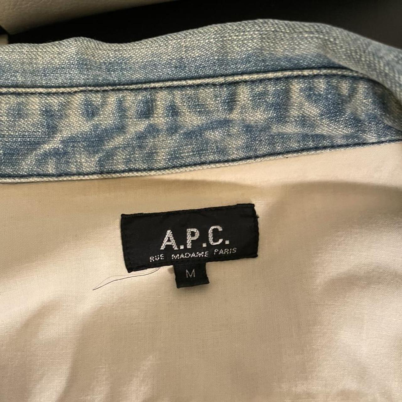 Authentic APC Jean shirt! Nice and lightweight,... - Depop