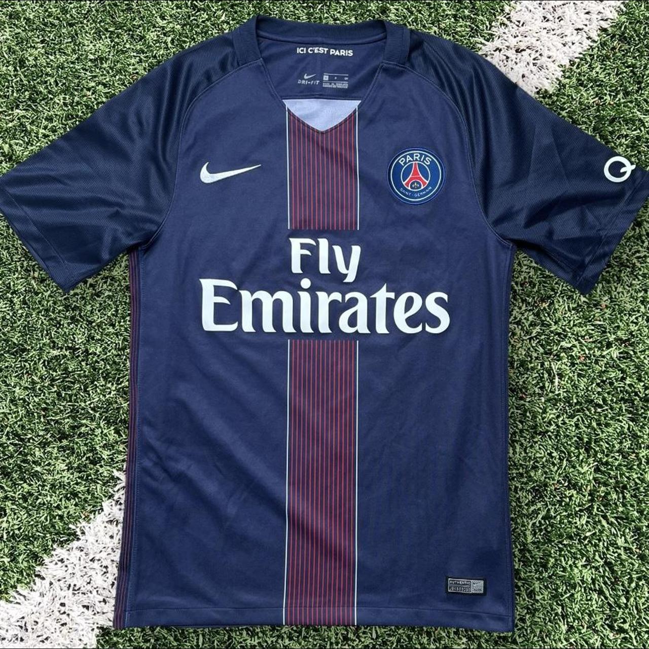 PSG Paris Saint-Germain Football Shirt // Men’s Nike... - Depop