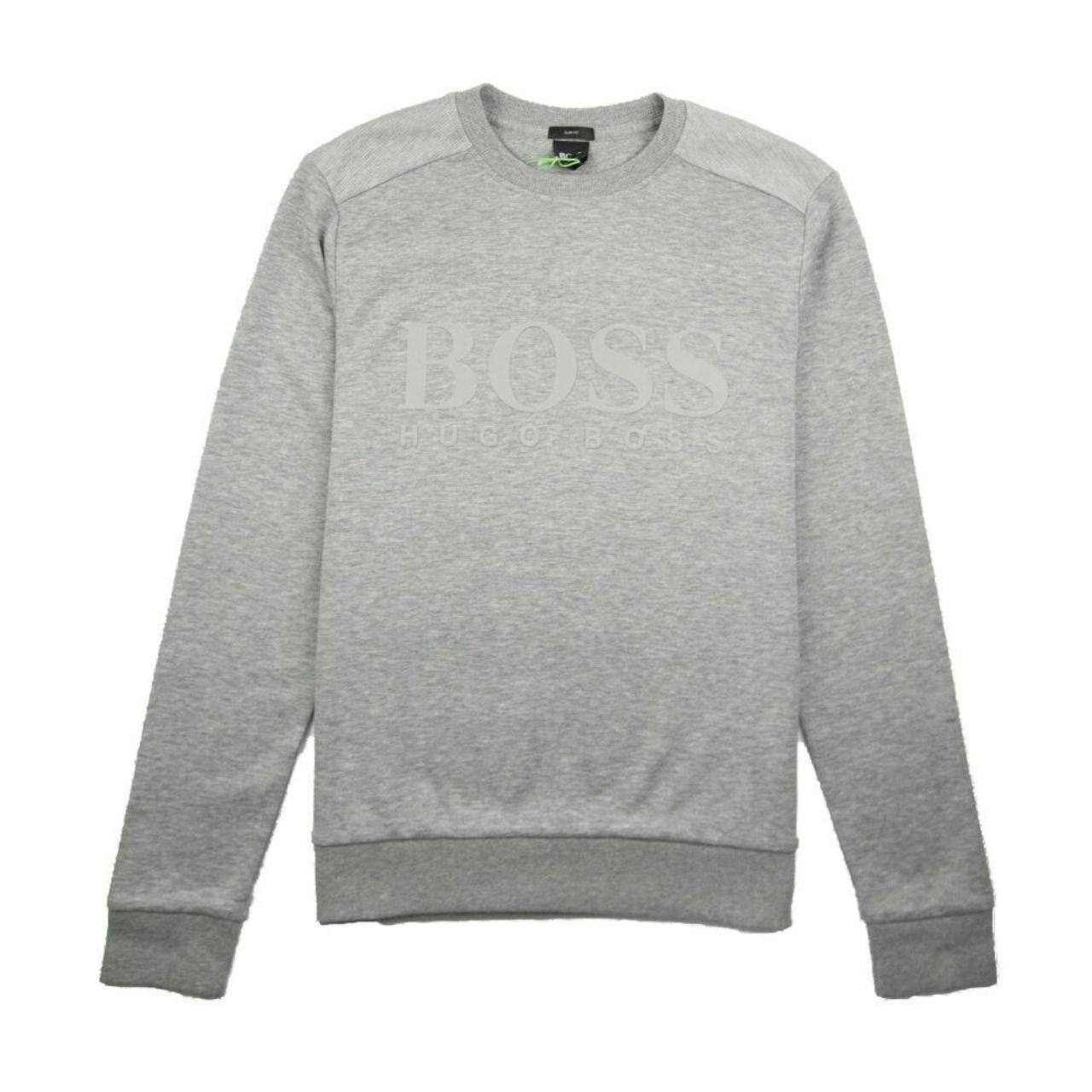 Hugo Boss Logo round neck jumper Sweatshirt on... - Depop
