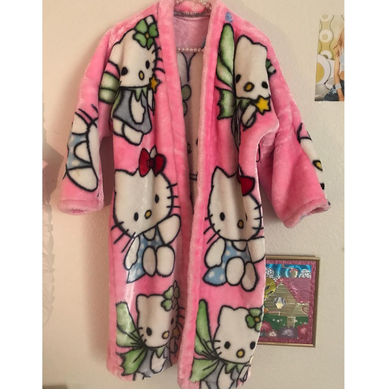 RARE hello kitty jacket/robe with... - Depop