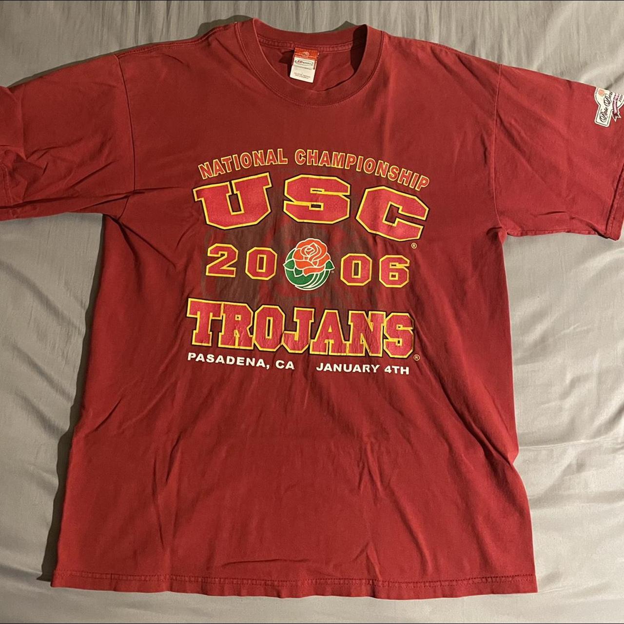 Vintage 2006 Usc Football Rose Bowl Official Depop