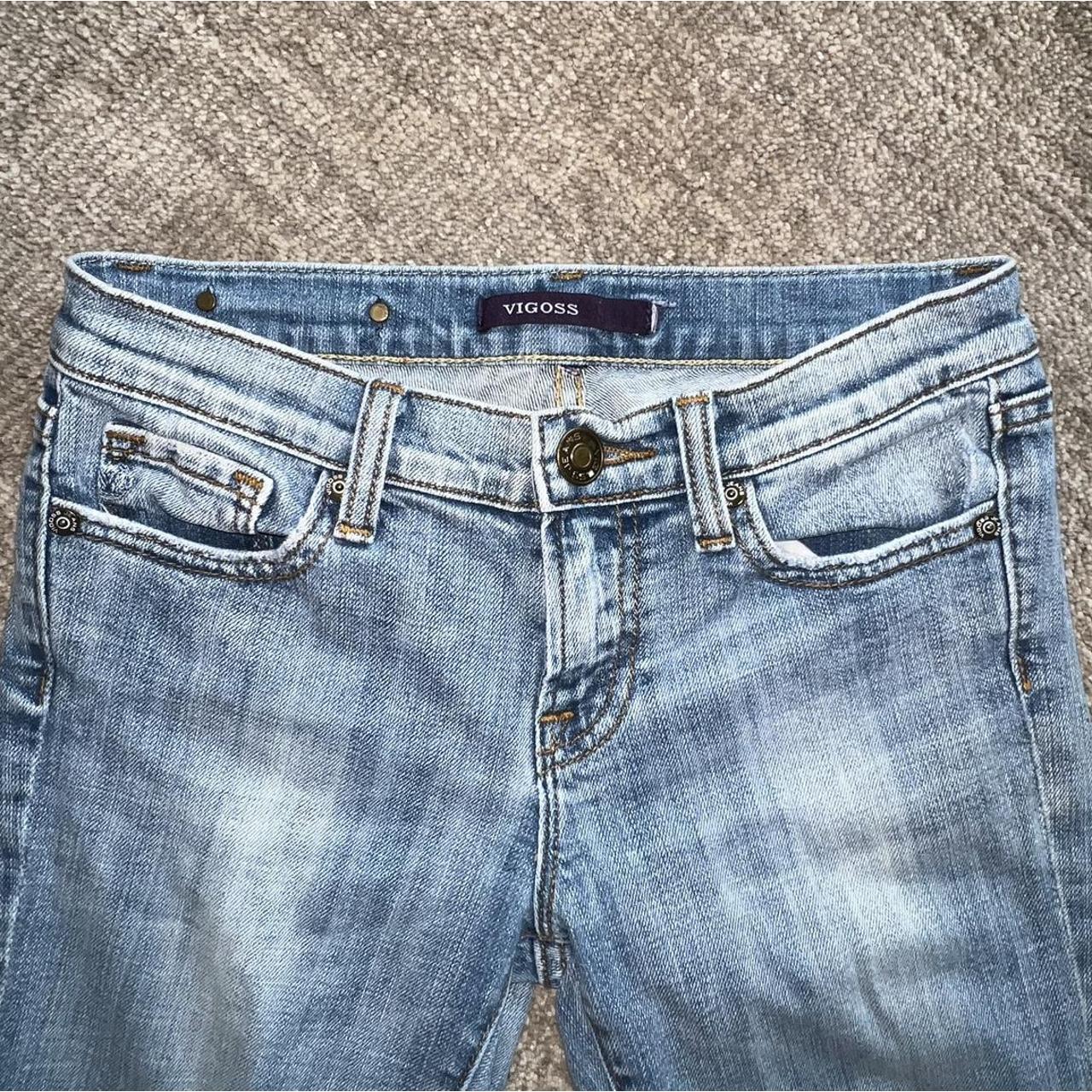 Y2K Vigoss low rise flare jeans I wish I could keep... - Depop