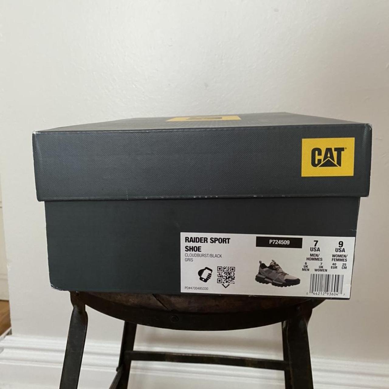 CAT Raider Sport Sneakers — cloudburst/black... - Depop