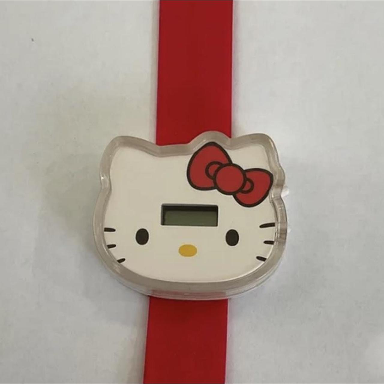 HELLO KITTY DIGITAL FACE WATCH Needs a battery... - Depop