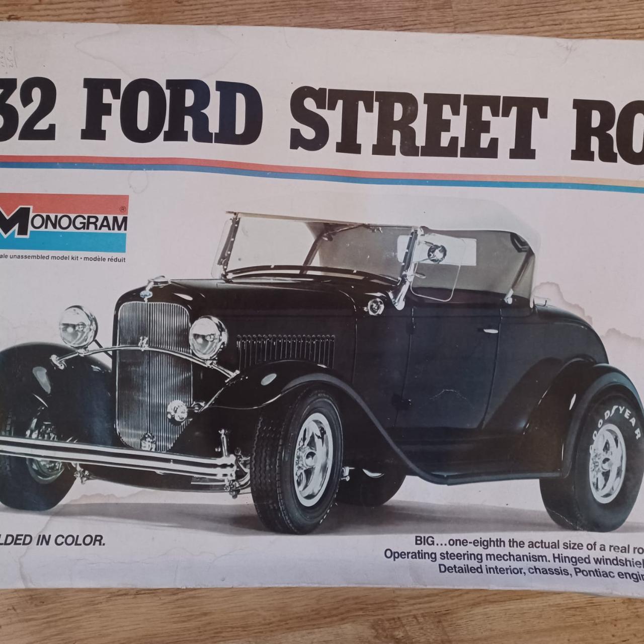 Monogram – ’32 Ford Street Rod – 1/8 Scale – 2602 –... - Depop