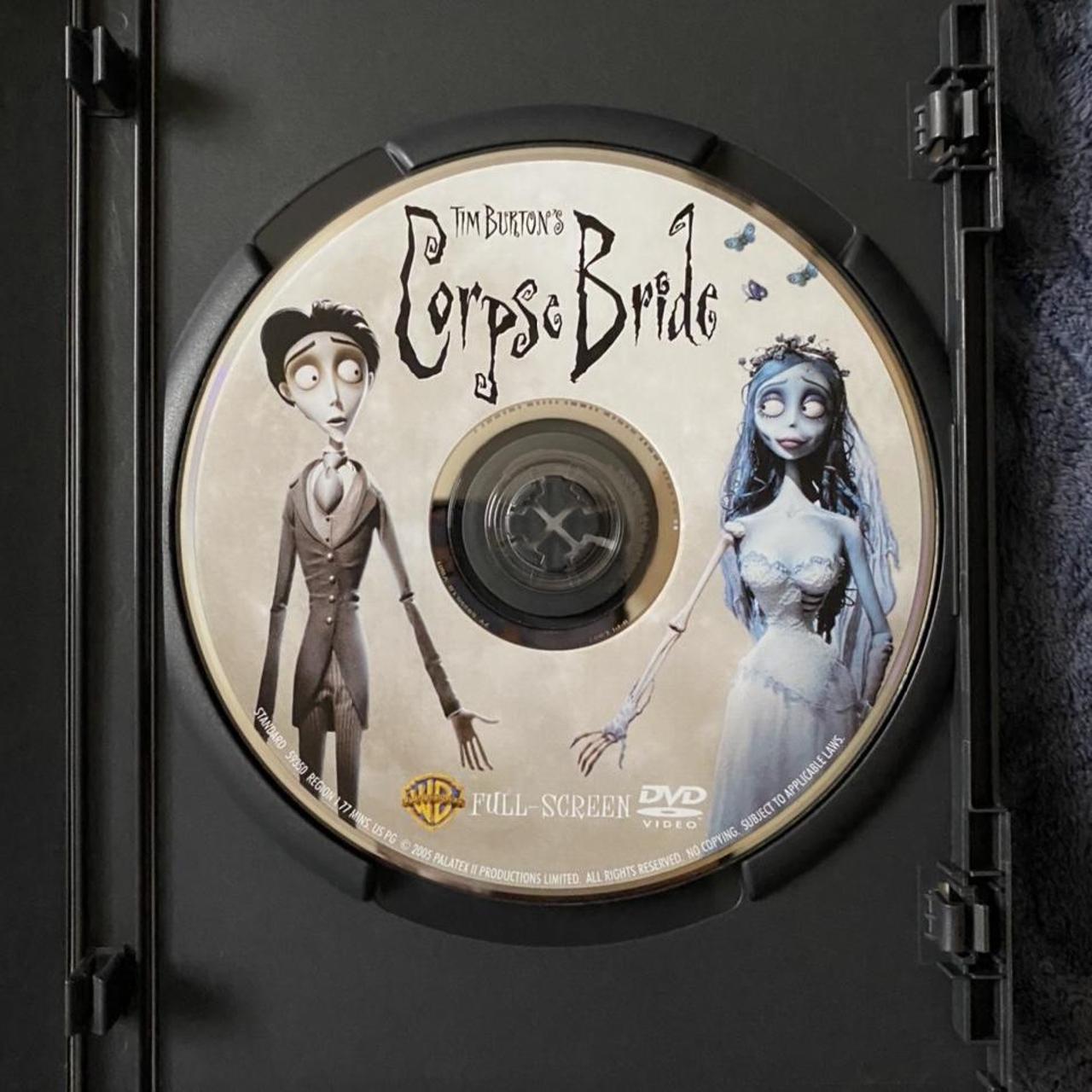 Tim Burton’s Corpse Bride full screen dvd brand new... - Depop