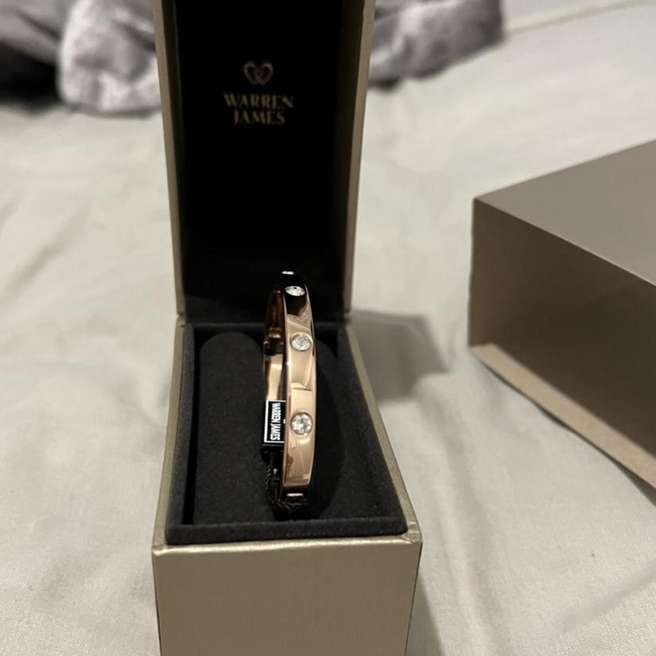 Warren James Rose Gold bracelet with diamonds One... - Depop