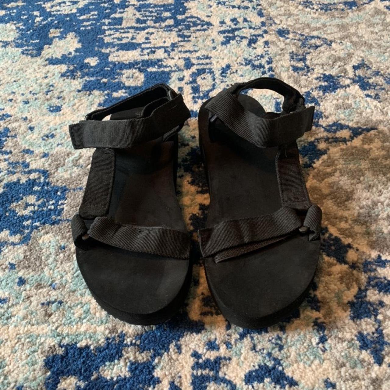 Wild Fable Women's Black Sandals | Depop