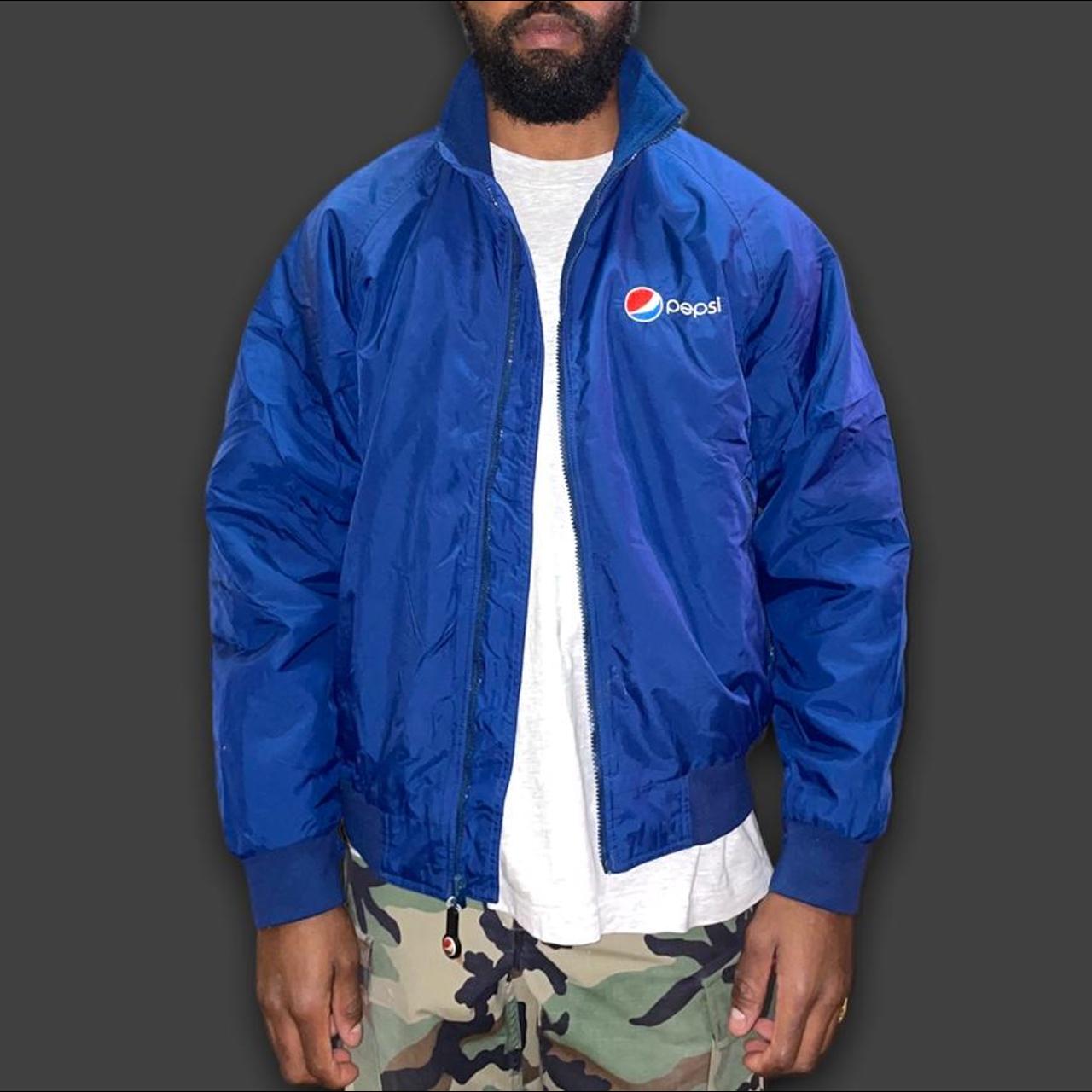 Vintage Pepsi bomber jacket NO... - Depop