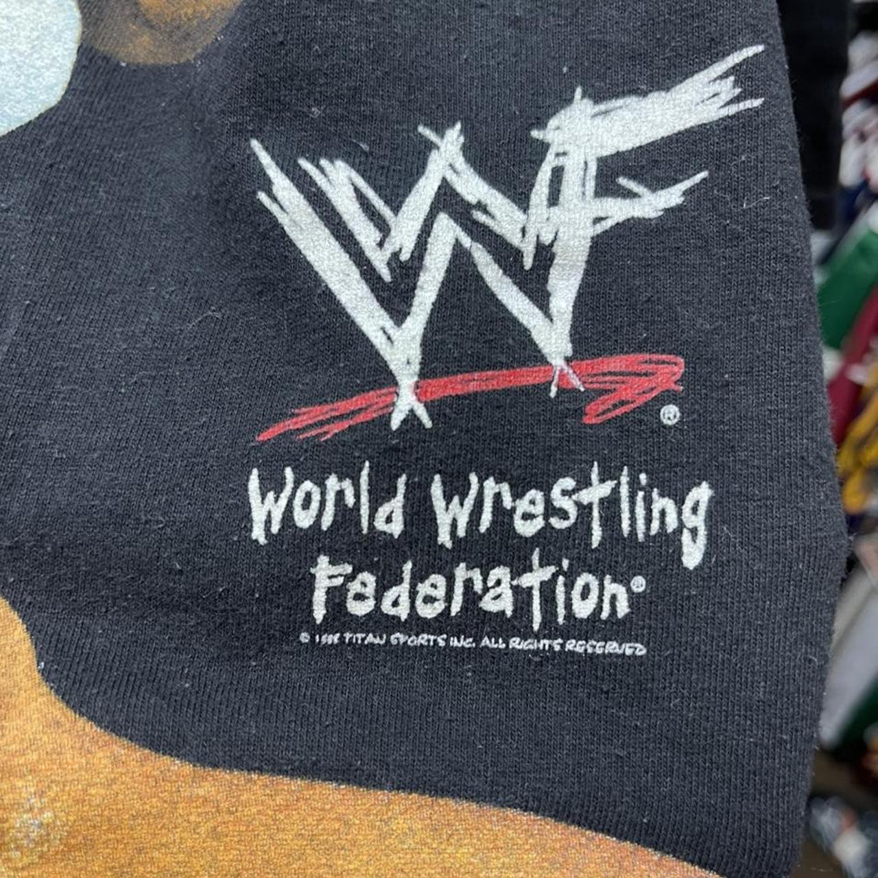 Vintage 1999 WWF Sable shirt the shirt is very rare... - Depop