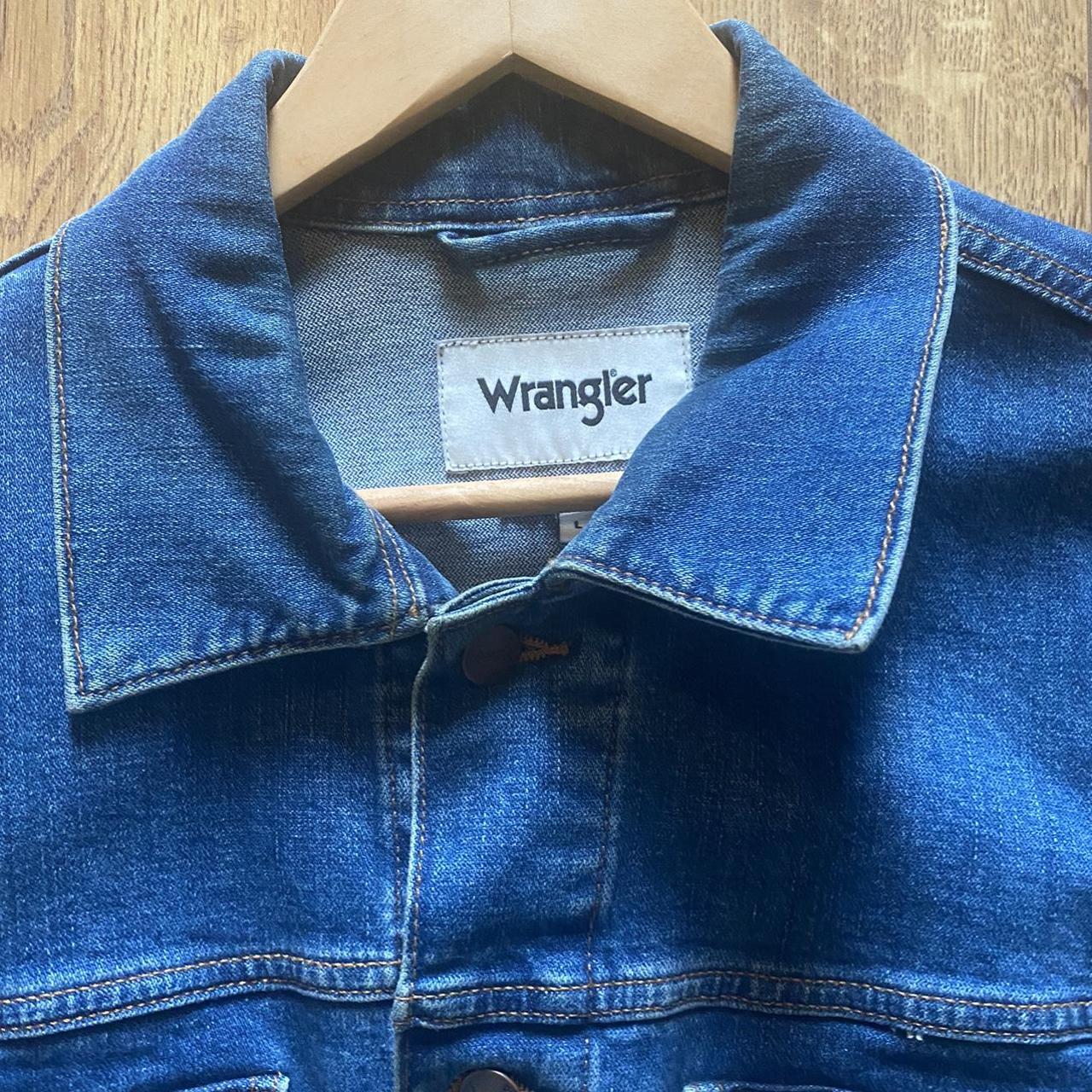 Vintage Wrangler denim jacket - Depop