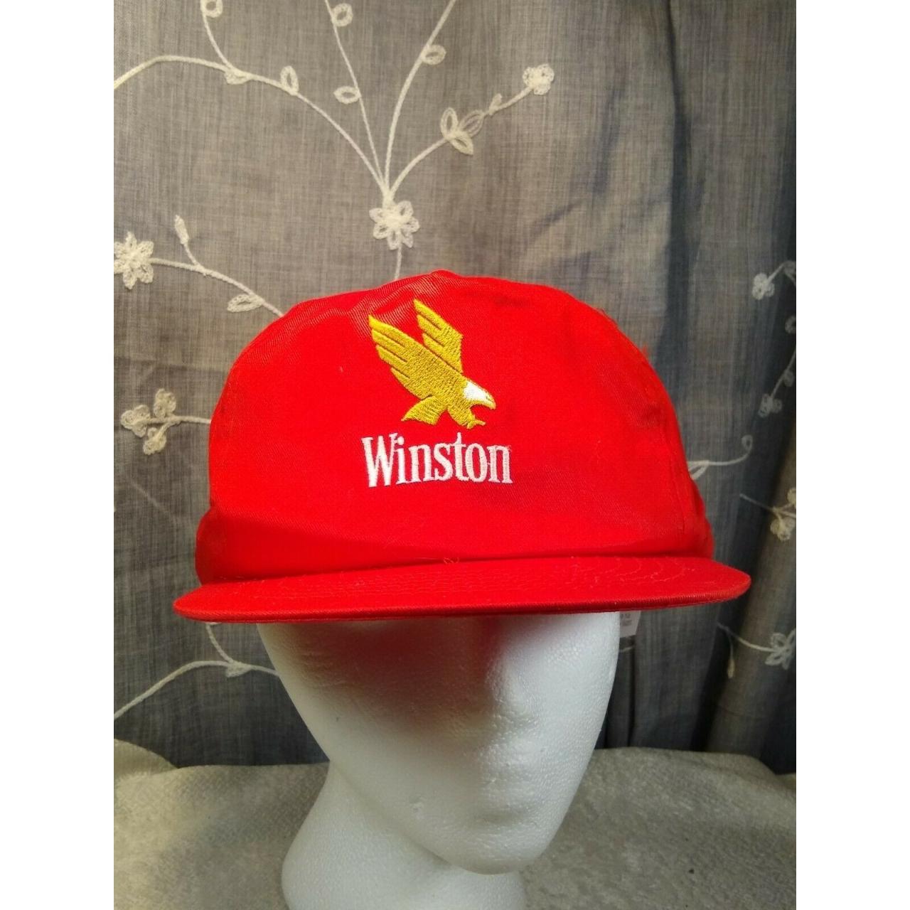 Vintage NEW~ 80s WINSTON CIGARETTES Snapback Hat,... - Depop