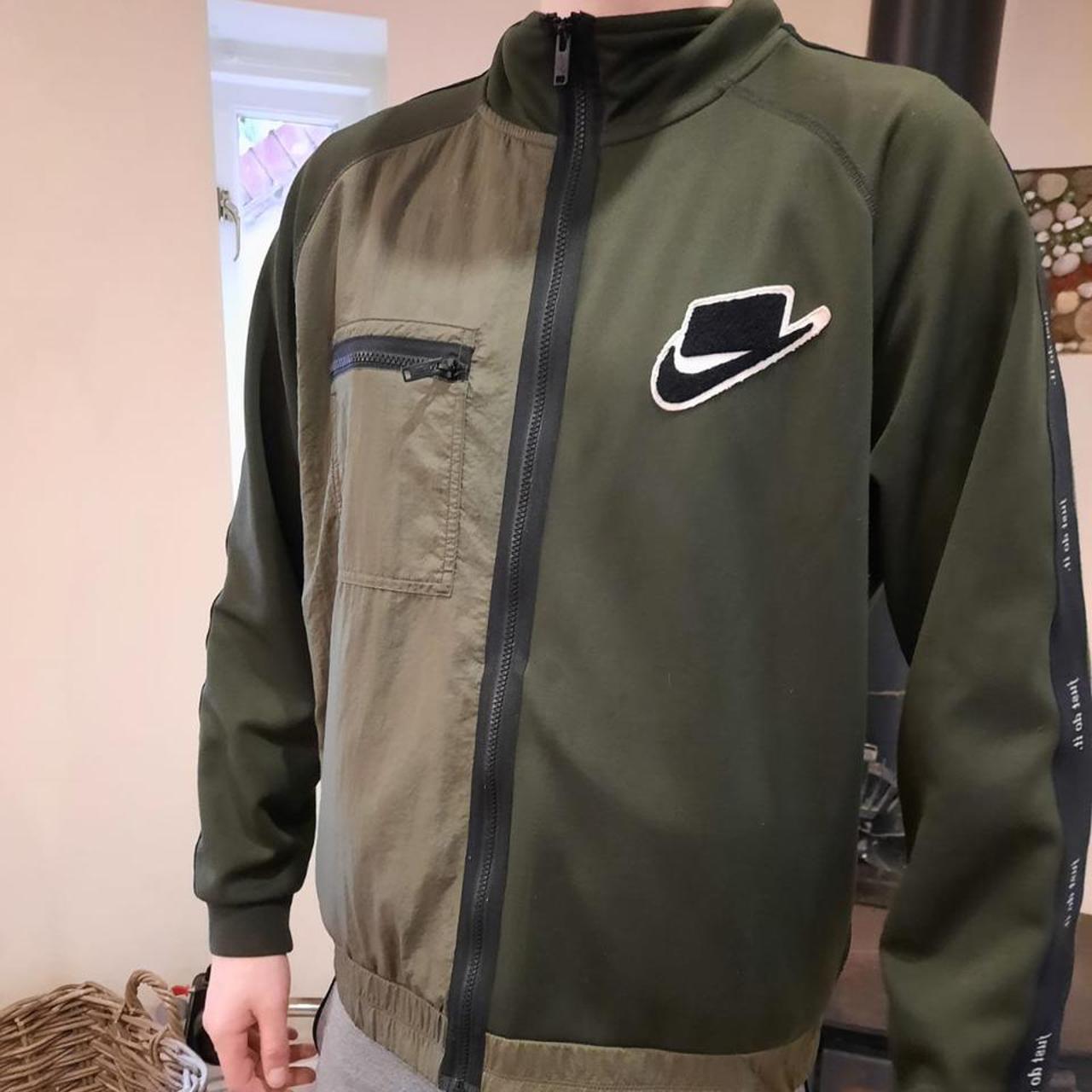 Limited edition nike jacket. Only ever worn once!... - Depop